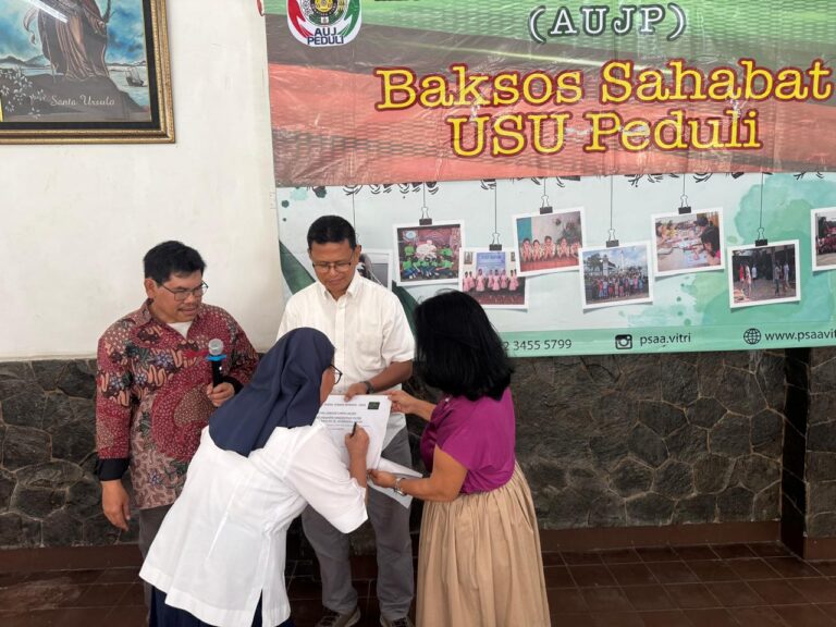 Sambut 2026, AUJP Berbagi Kasih di Panti Asuhan Vincentius Putri